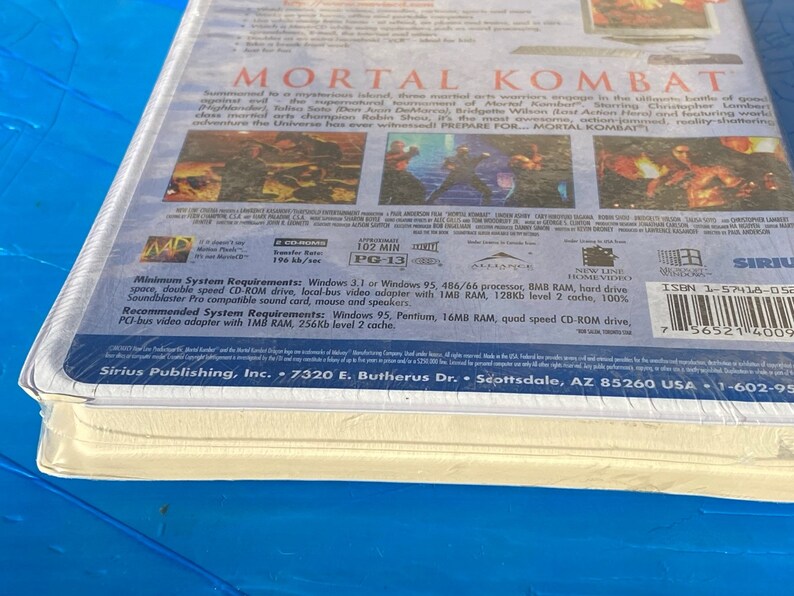 Mortal Kombat new and Sealed PC CD-ROM | Etsy