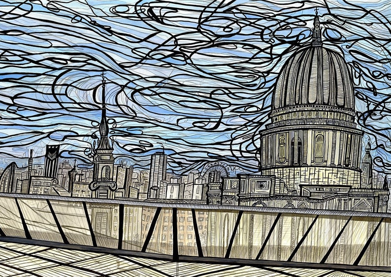 Fine Art Print 'the Change City View' SPECIAL EDITION - Etsy