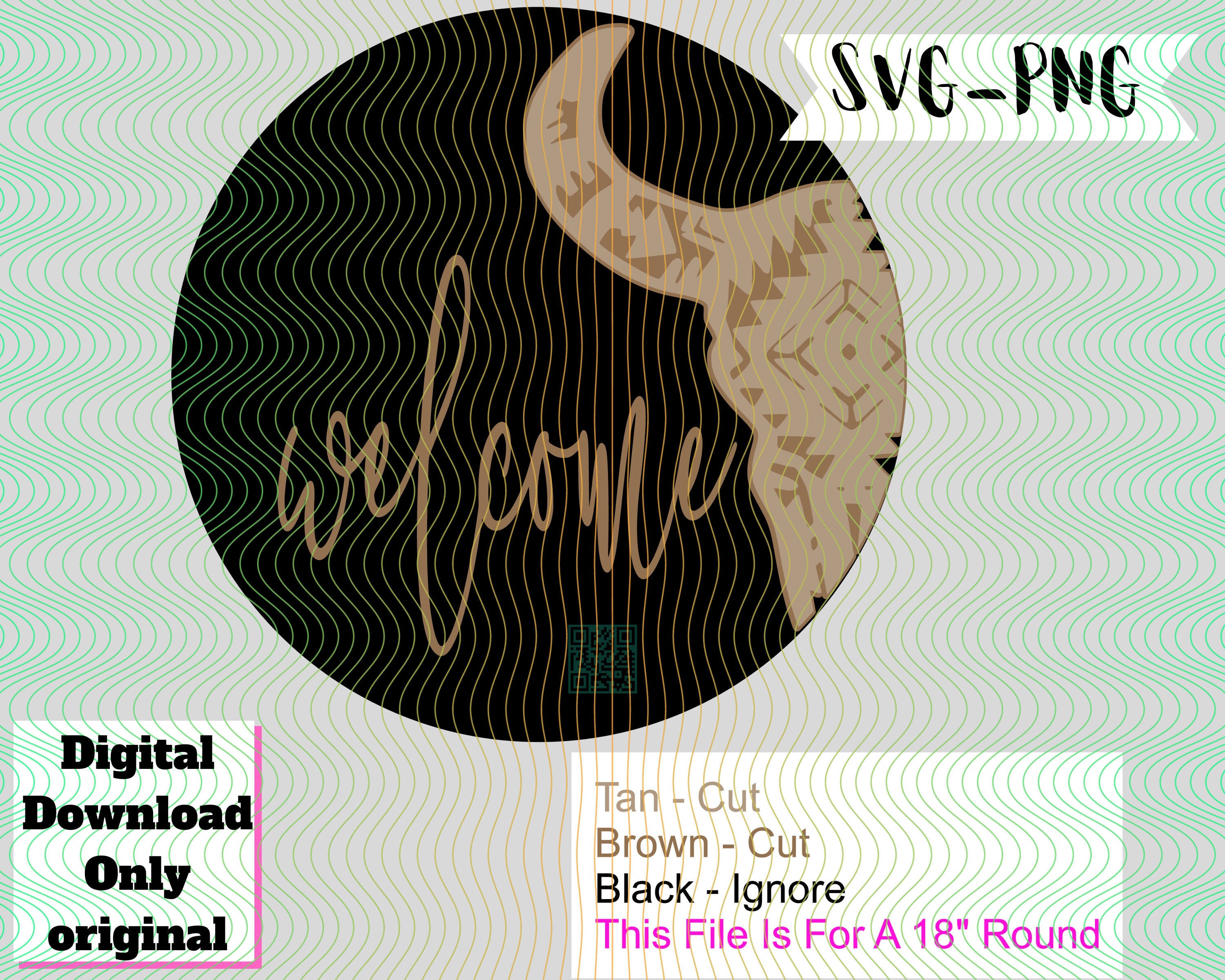 Western Aztec Steerhead Wreath Digital Download Original Laser File - Etsy