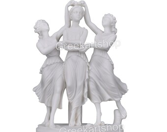Three Graces Statue Marble - Etsy