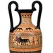 Geometric Period Vase Ancient Greek Ceramic Amphora Art Pottery Greece ...