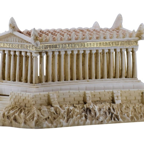 Parthenon Acropolis With Night Lamp Temple of Goddess Athena - Etsy