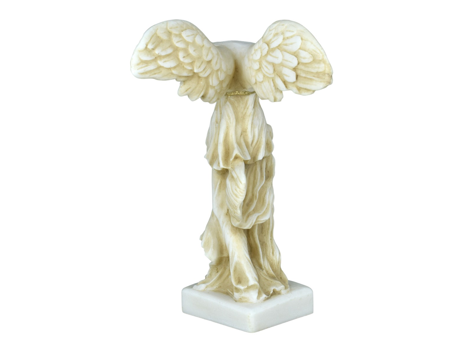 Winged Nike Victory of Samothrace Greek Goddess Statue Sculpture 7 ...