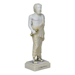 Epicurus Ancient Greek Philosopher Cast Marble Statue Sculpture Figure ...