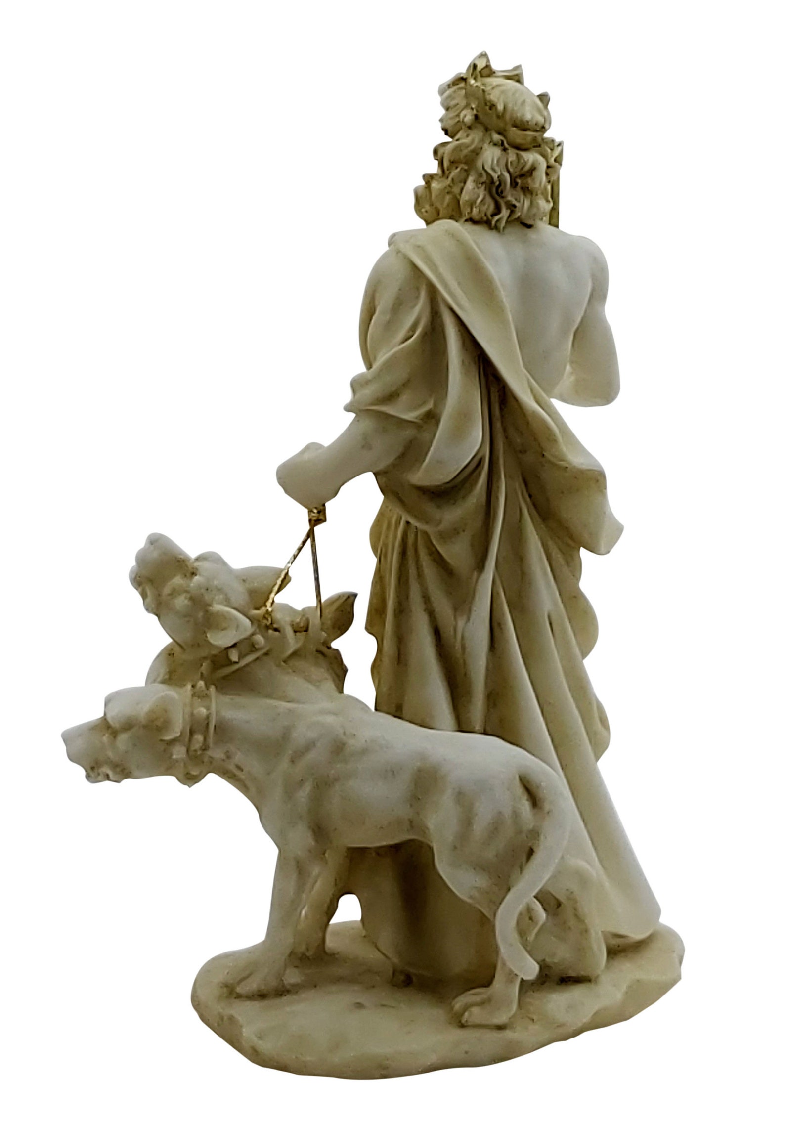 'Hades Pluto Gott der Unterwelt & Cerberus Cast Marmor Statue Skulptur ...