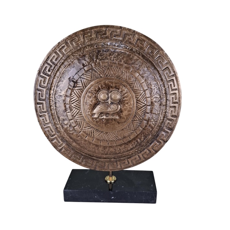 Greek Shield Athena - Etsy