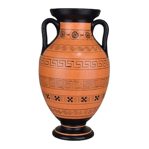 Greek Motifs Signs Patterns Greek Key Symbol Meander Ceramic Vase ...