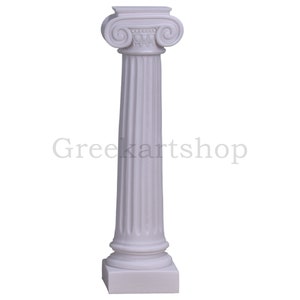 Greek Ionic Order Column Pillar Pedestal Statue Handmade Sculpture ...
