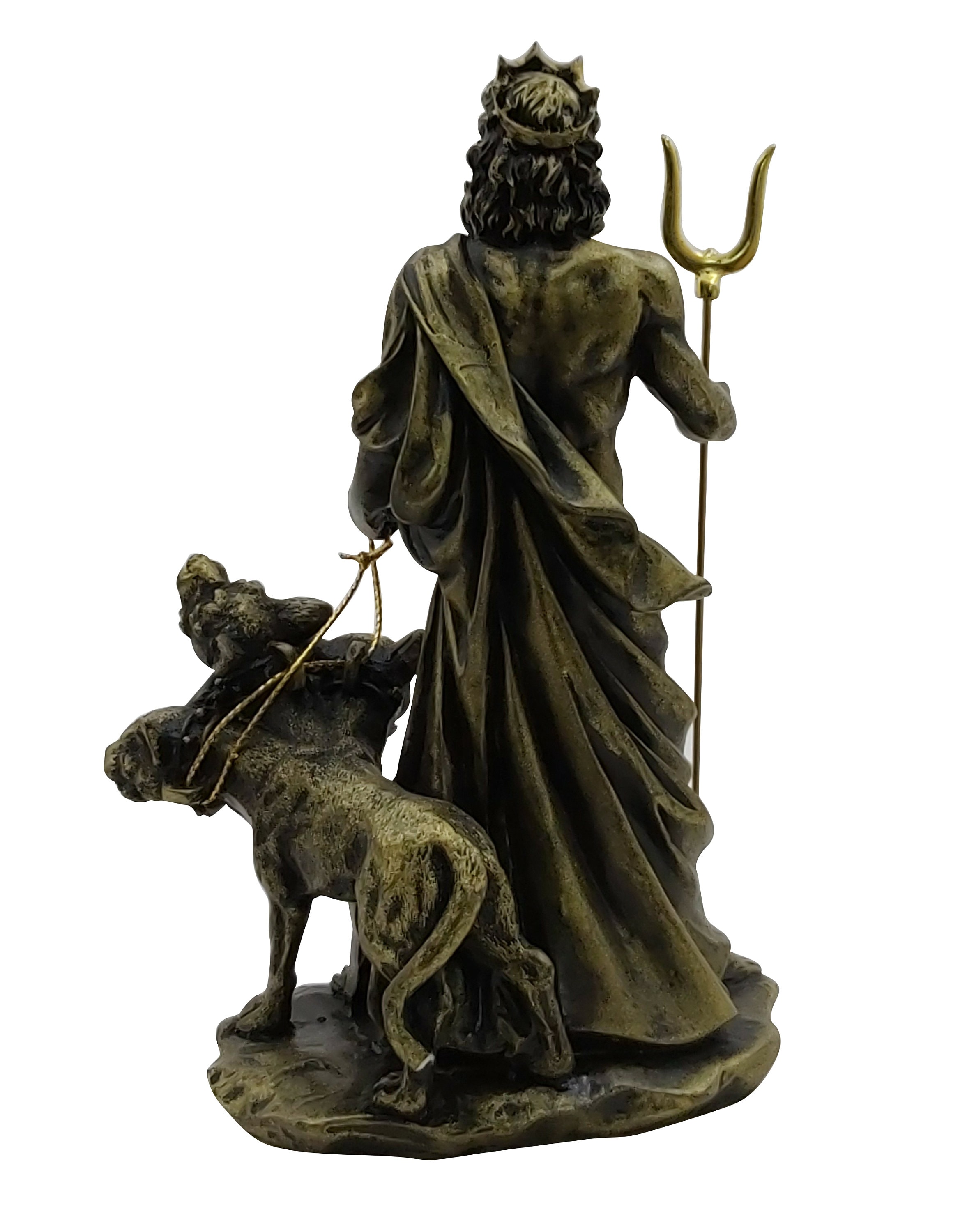 Hades Pluto God of Underworld & Cerberus Hand-painted Cast | Etsy