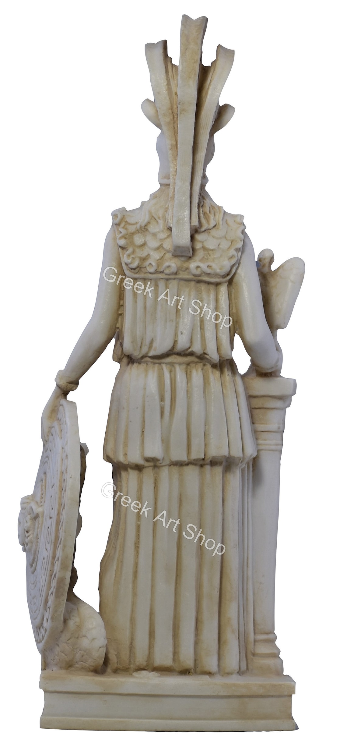 Athena Parthenos Greek Goddess Parthenon Sculpture Statue Cast - Etsy
