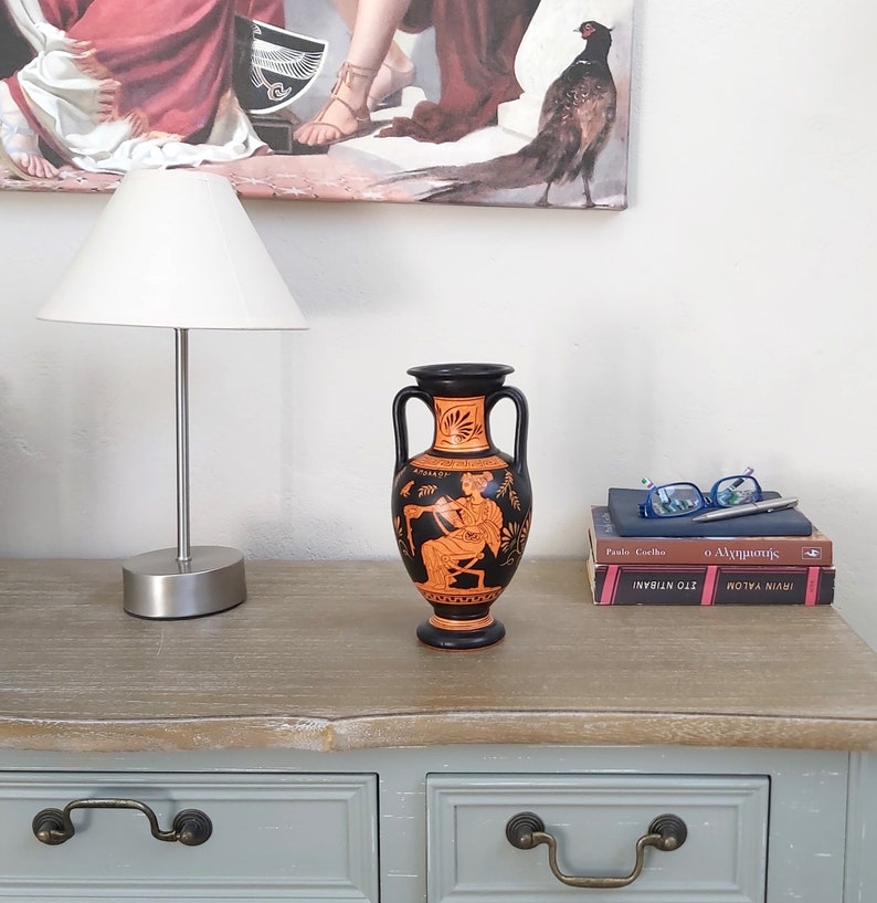 God Apollo and Daphne Painting Ancient Greek Vase Pottery - Etsy