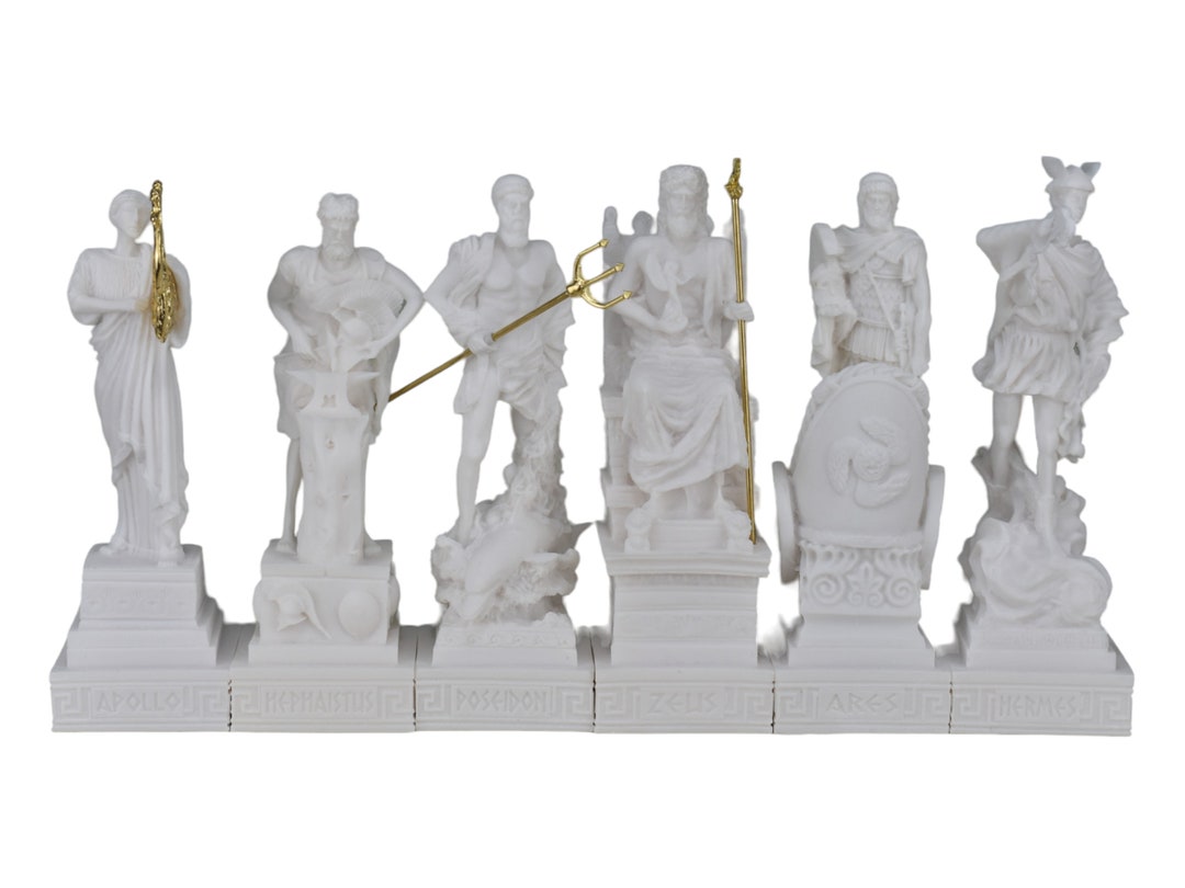 Greek Gods And Goddesses Statues