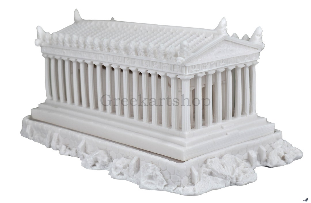 Parthenon Acropolis Athens Athena Temple Greek Cast Marble Sculpture ...