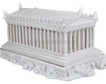 Parthenon Acropolis Athens Athena Temple Greek Cast Marble | Etsy