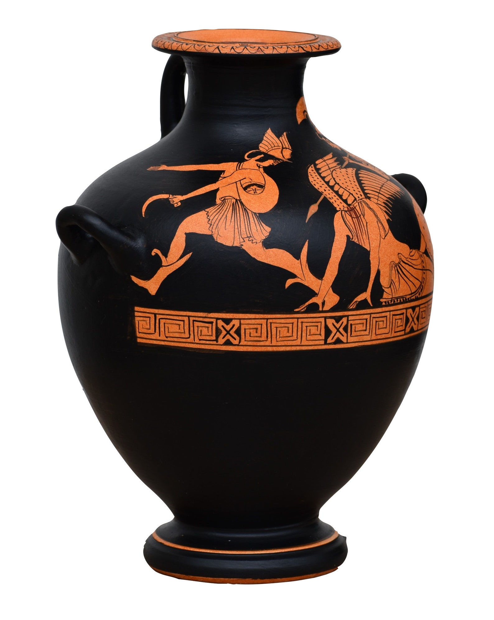 Perseus With Medusa's Head Hydria Vase Athena Ancient - Etsy