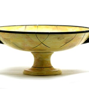 Cylix of God Apollo Lyre Wine Cup Bowl Ancient Greek Pottery Museum ...