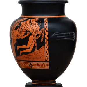 Odysseus & Sirens Stamnos Vase Ancient Greek Ceramic Pottery Museum ...