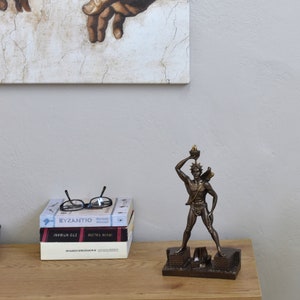 Greek Sun God Helios Colossus of Rhodes Seven Wonders Cast Marble ...