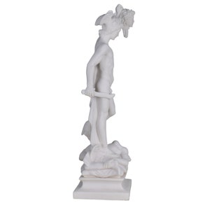 Perseus With the Head of Gorgon Medusa Cast Marble Museum Copy Statue ...