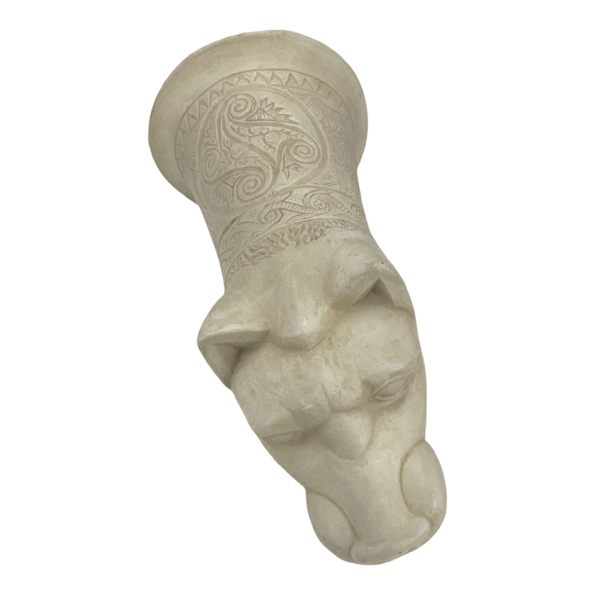 Lion Leon Rhyton Vase Ancient Greek Pottery Ceramic Home Decor - Etsy