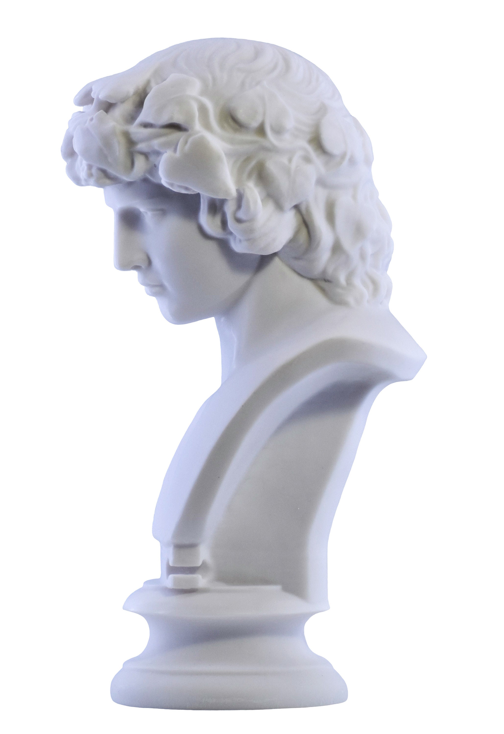 Antinous as Dionysus Bust Head Greek Statue Sculpture Cast - Etsy UK