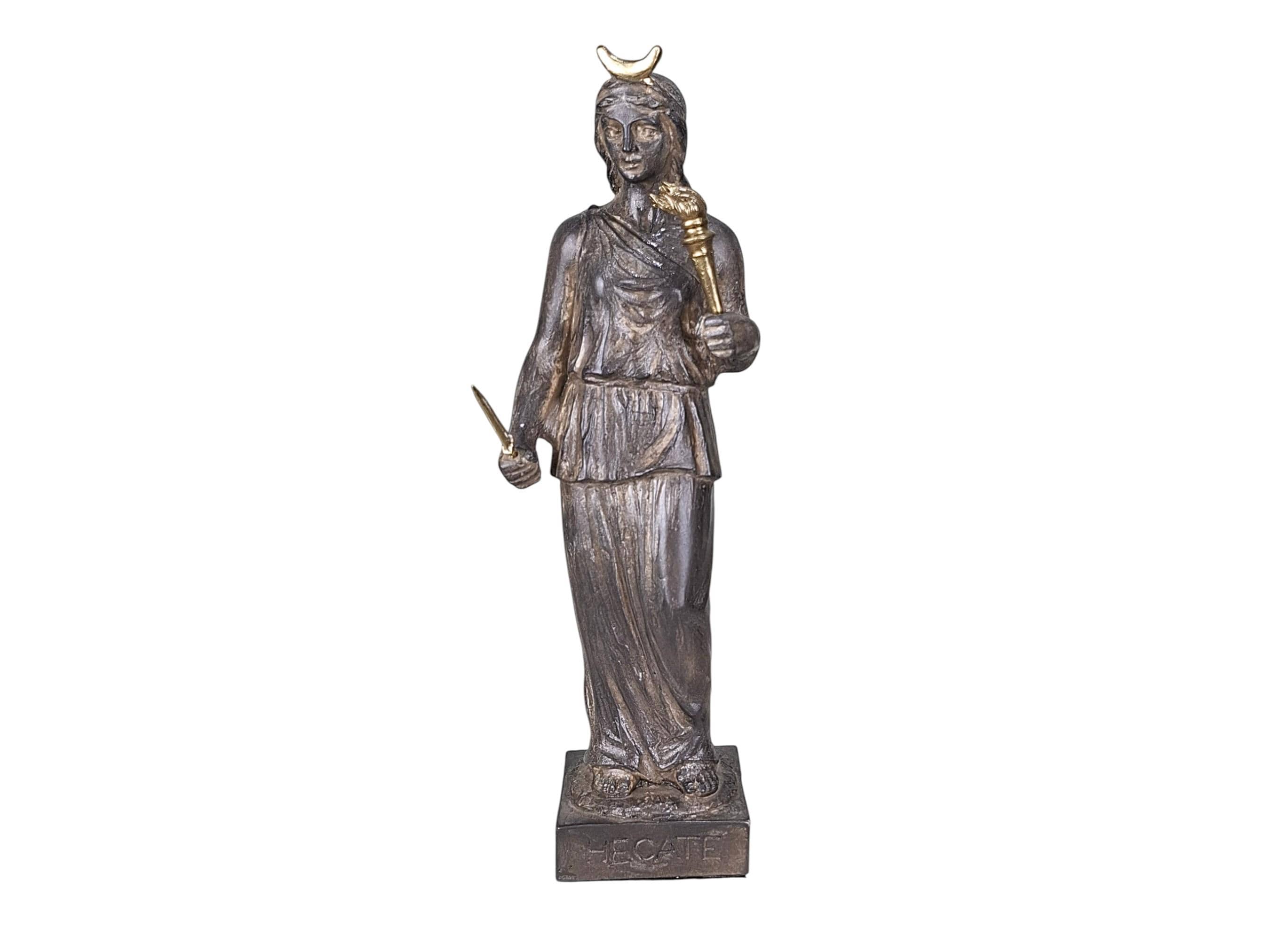 Hecate Statue - Greek Goddess of Magic & Witchery - Hekate Sculpture in ...