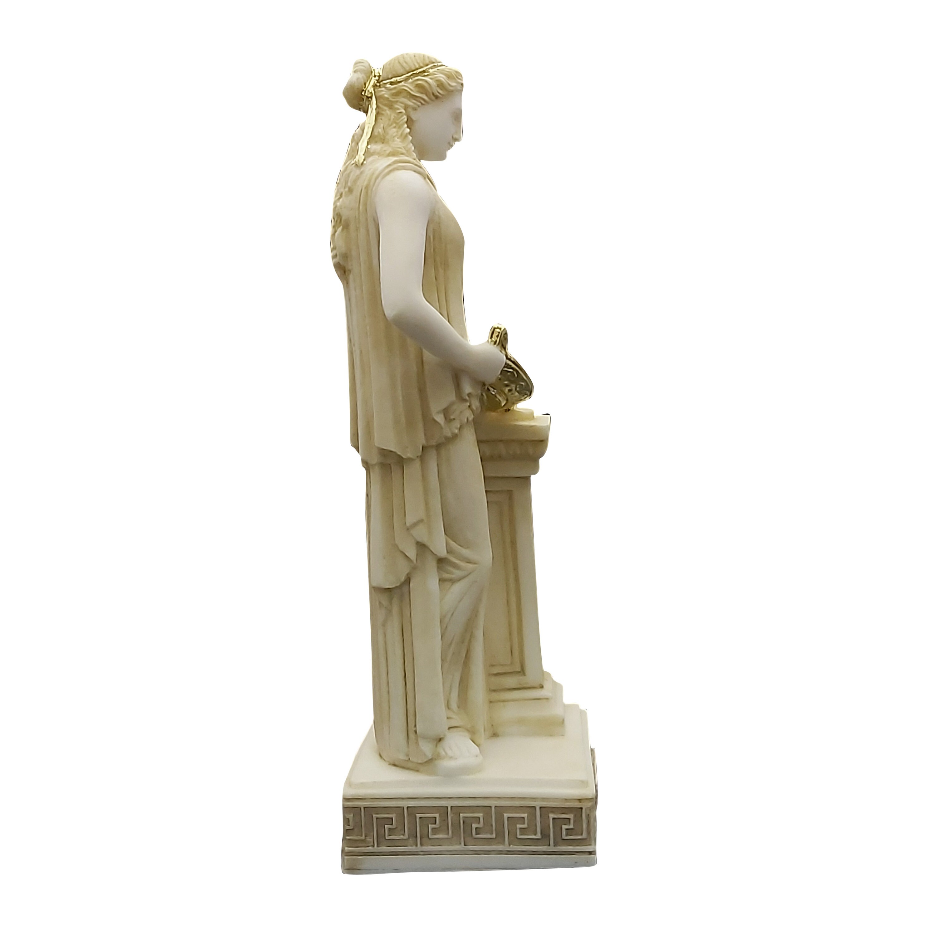 Hestia Vesta Statue Goddess of Home & Family Sculpture Figure Handmade ...