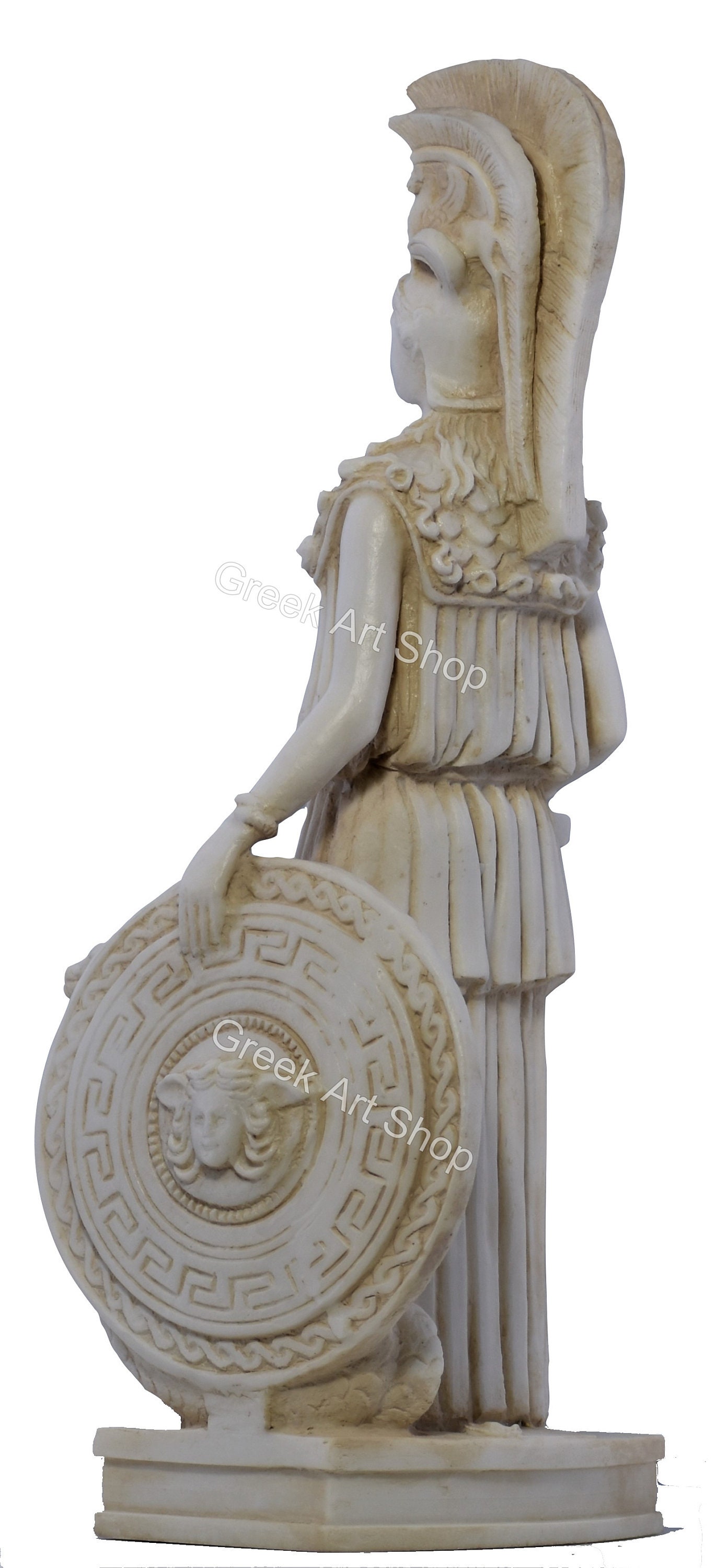Athena Parthenos Greek Goddess Parthenon Sculpture Statue Cast - Etsy