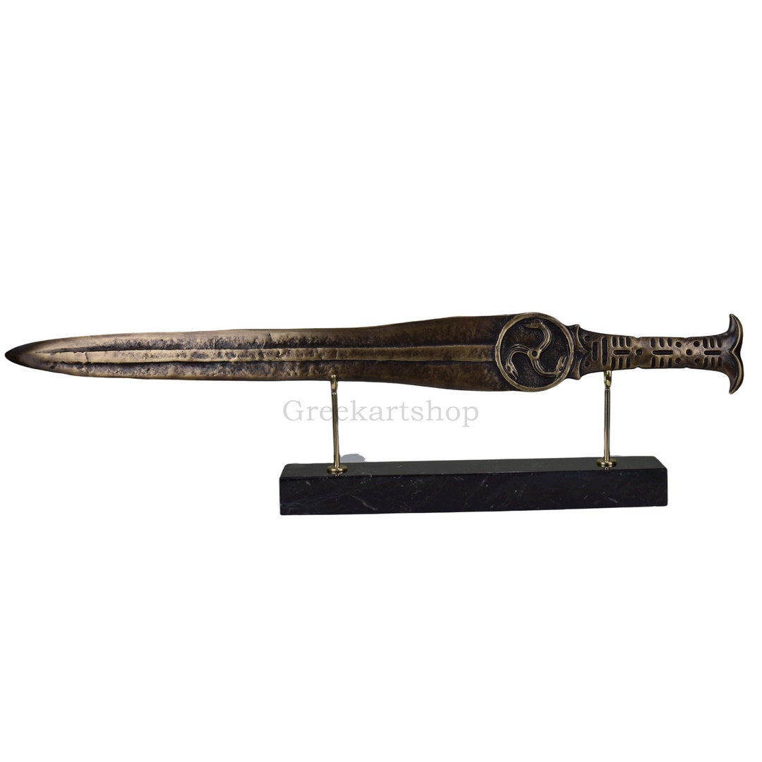 Perseus Ancient Greek Sword Bronze Metal Art Sculpture Museum Copy ...