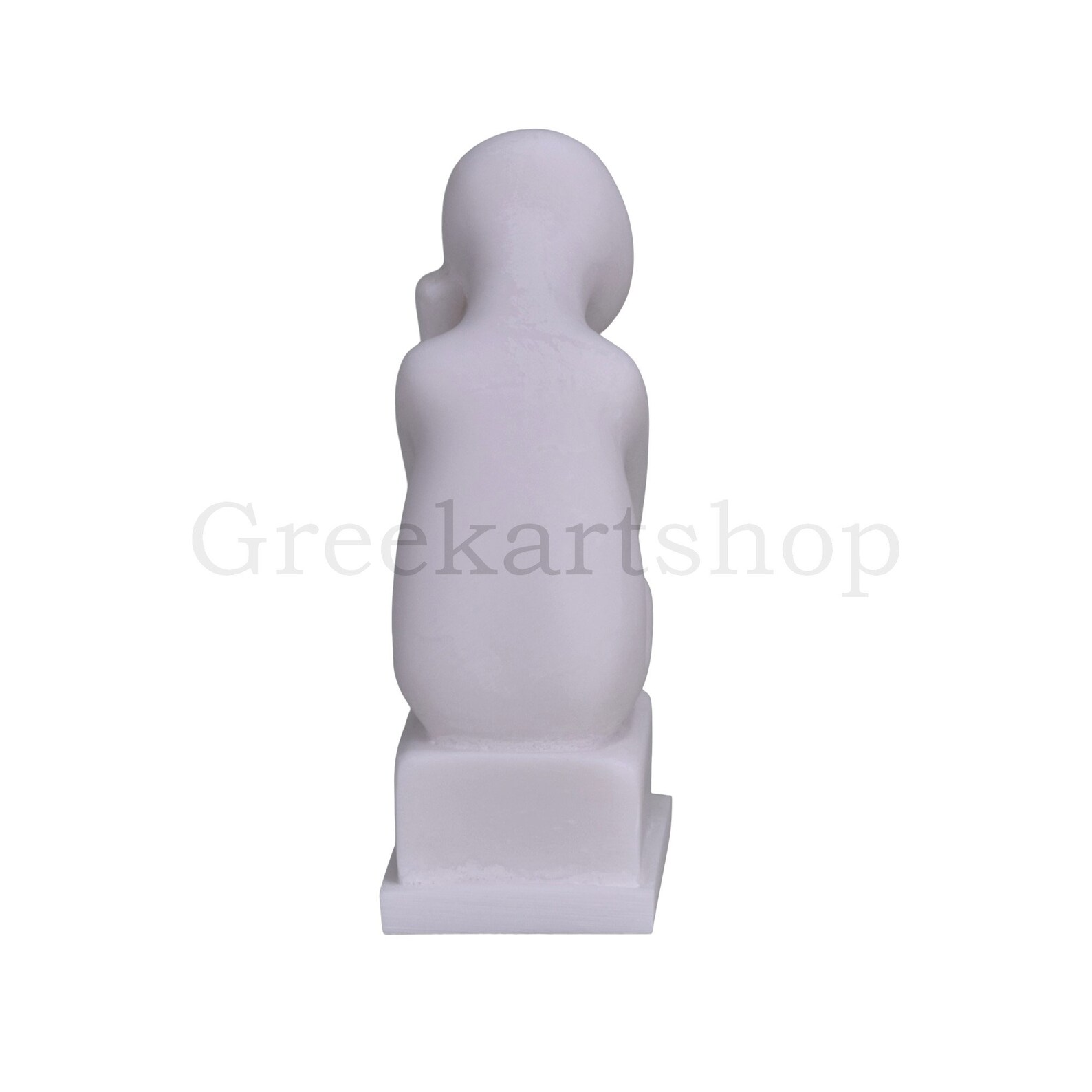THINKER Cycladic Greek Art Figurine Idol Modern Statue Sculpture ...