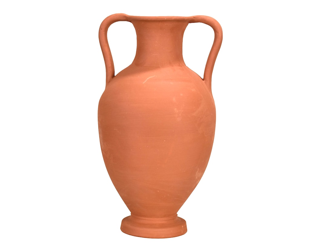 Amphora Vase Ancient Greek Pottery Ceramic Terracotta Paintable - Etsy