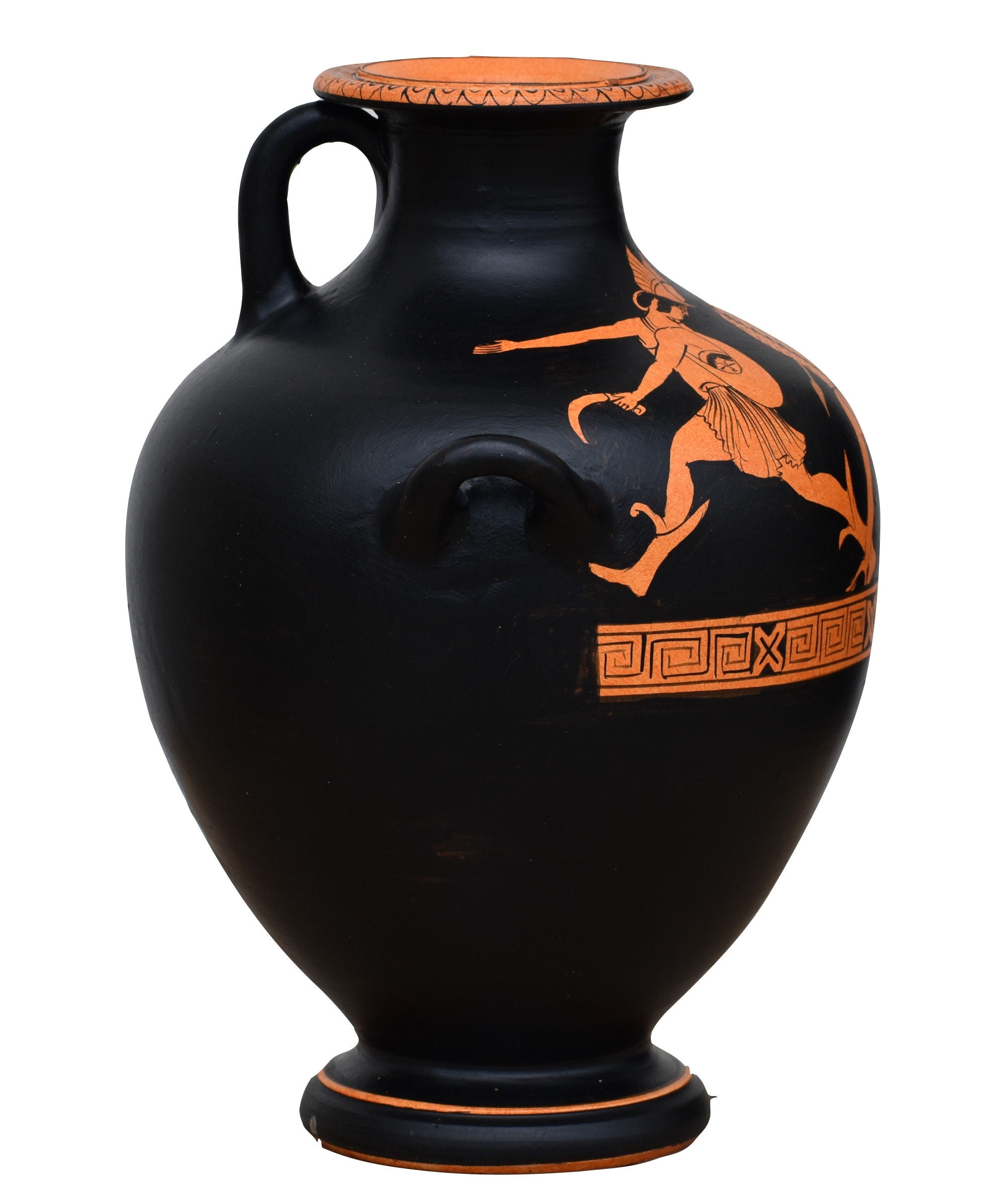 Perseus With Medusa's Head Hydria Vase Goddess Athena Ancient Greek ...