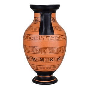 Greek Motifs Signs Patterns Greek Key Symbol Meander Ceramic Vase ...