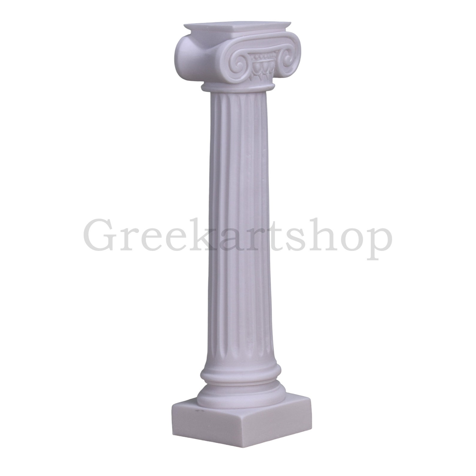 Greek Ionic Order Column Pillar Pedestal Statue Handmade Sculpture Decor 10.7 Inches - 27 Cm - Etsy