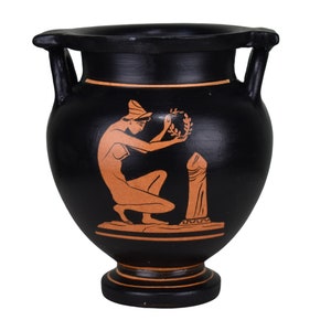 Phallus Krater Ancient Greek Ceramic Vase Pottery Erotic Art Copy 470 ...