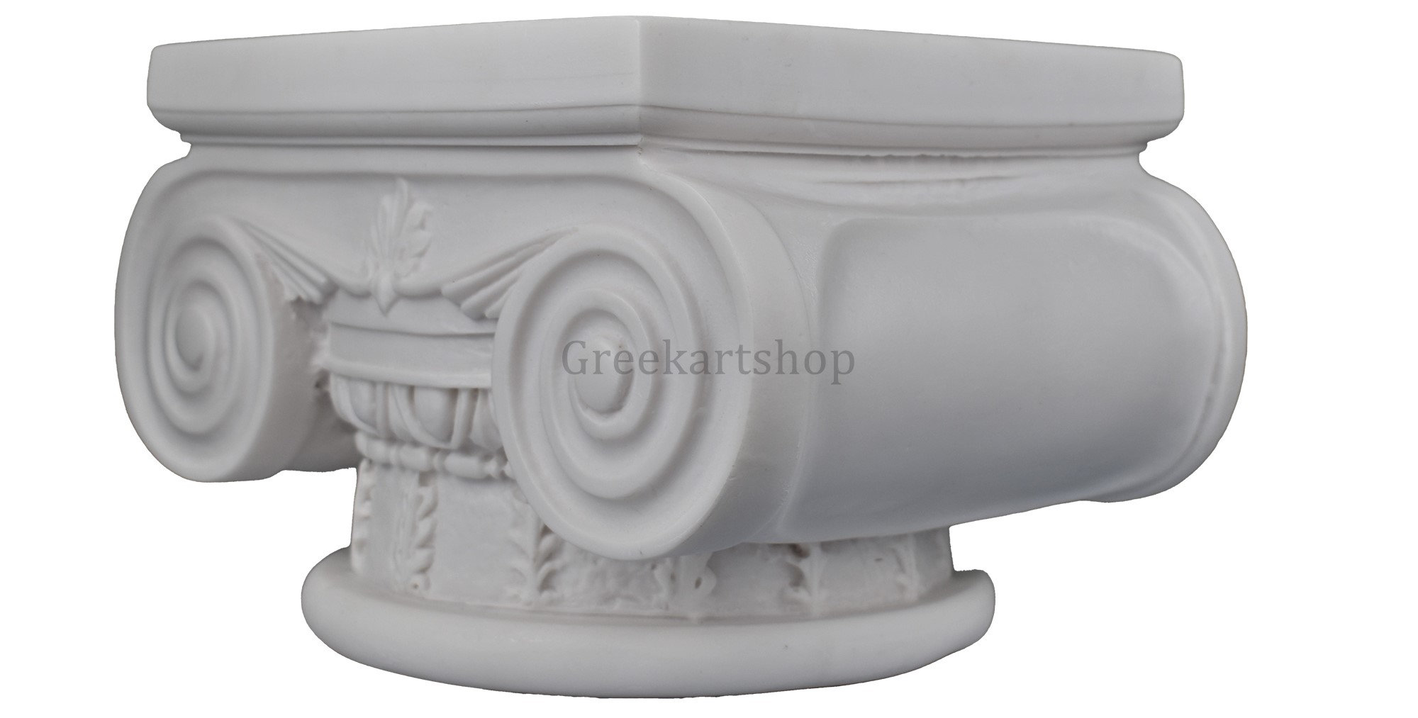 Ancien Greek Ionic Column Capital Base for Statue Sculpture Classical ...