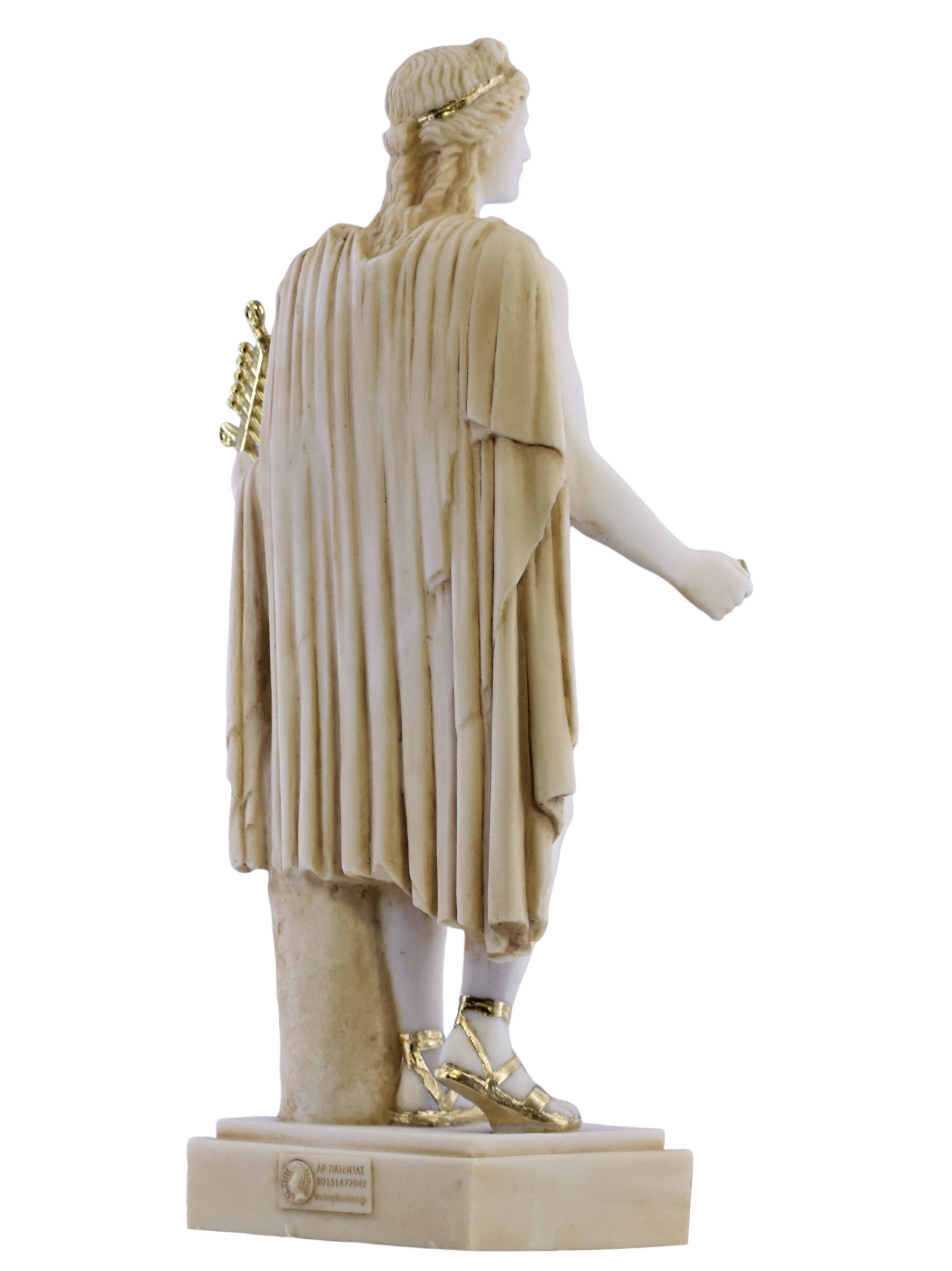 God Apollo Phoebus Athens Academy Greek Roman Statue Sculpture Cast ...
