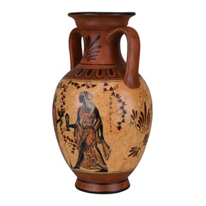 Ancient Greek Vase Amphora Goddess Athena, Aphrodite & God Dionysus 10. ...
