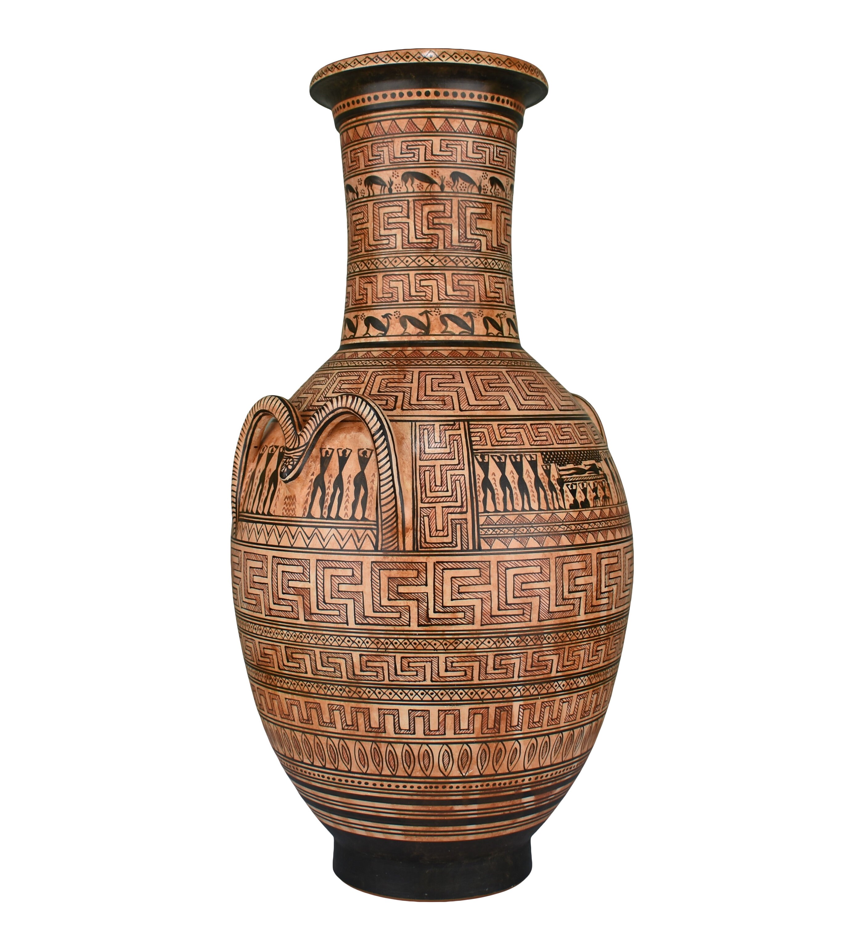 Dipylon Amphora Geometric Vase Ancient Greek Pottery Ceramic | Etsy