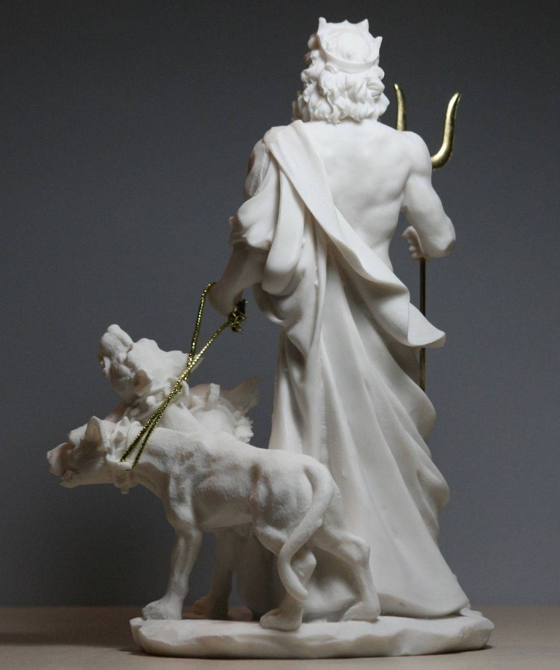 Hades Plutón Dios del Inframundo y Cerberus Escultura de - Etsy México