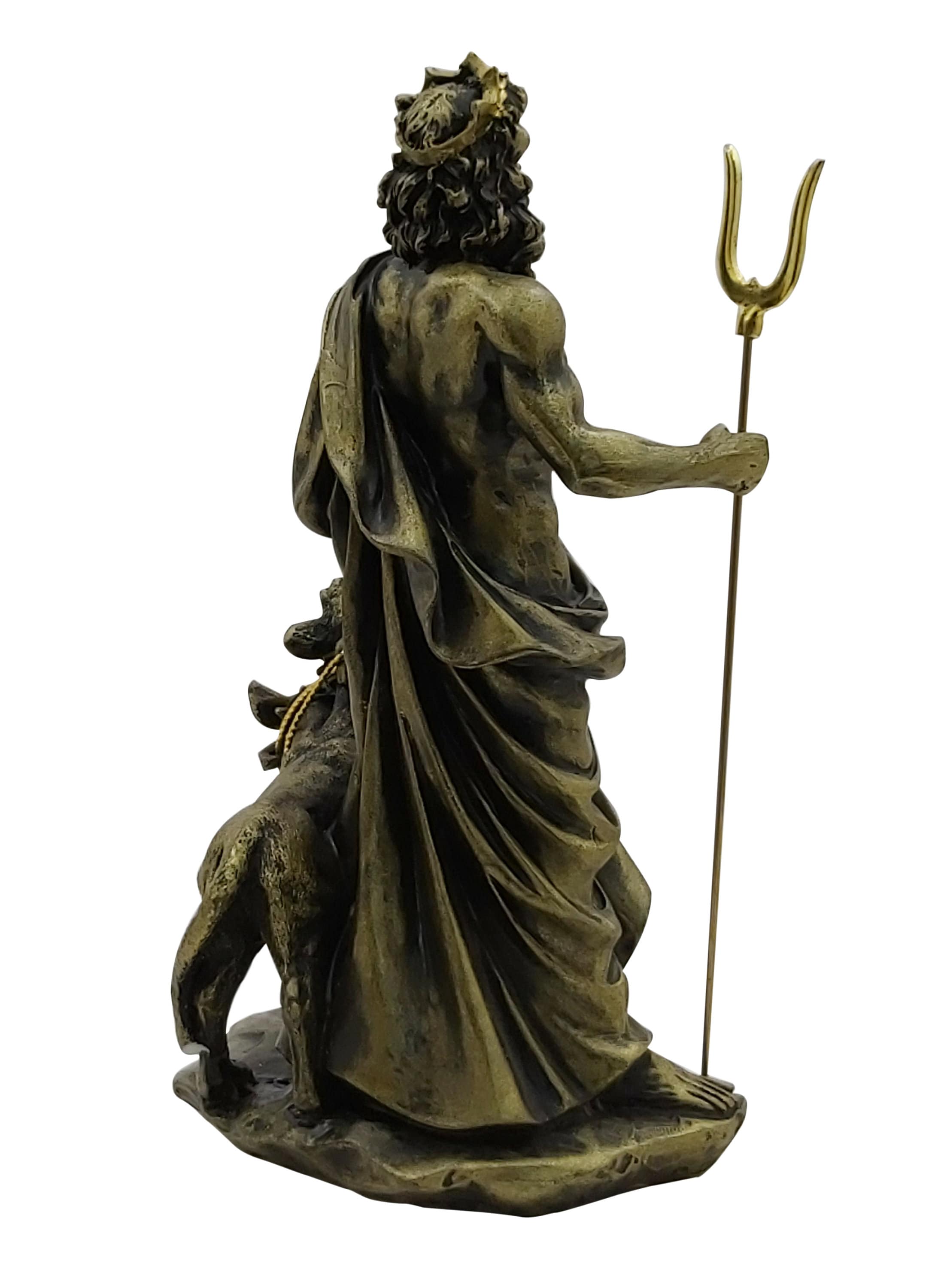 Hades Pluto God of Underworld & Cerberus Hand-painted Cast | Etsy