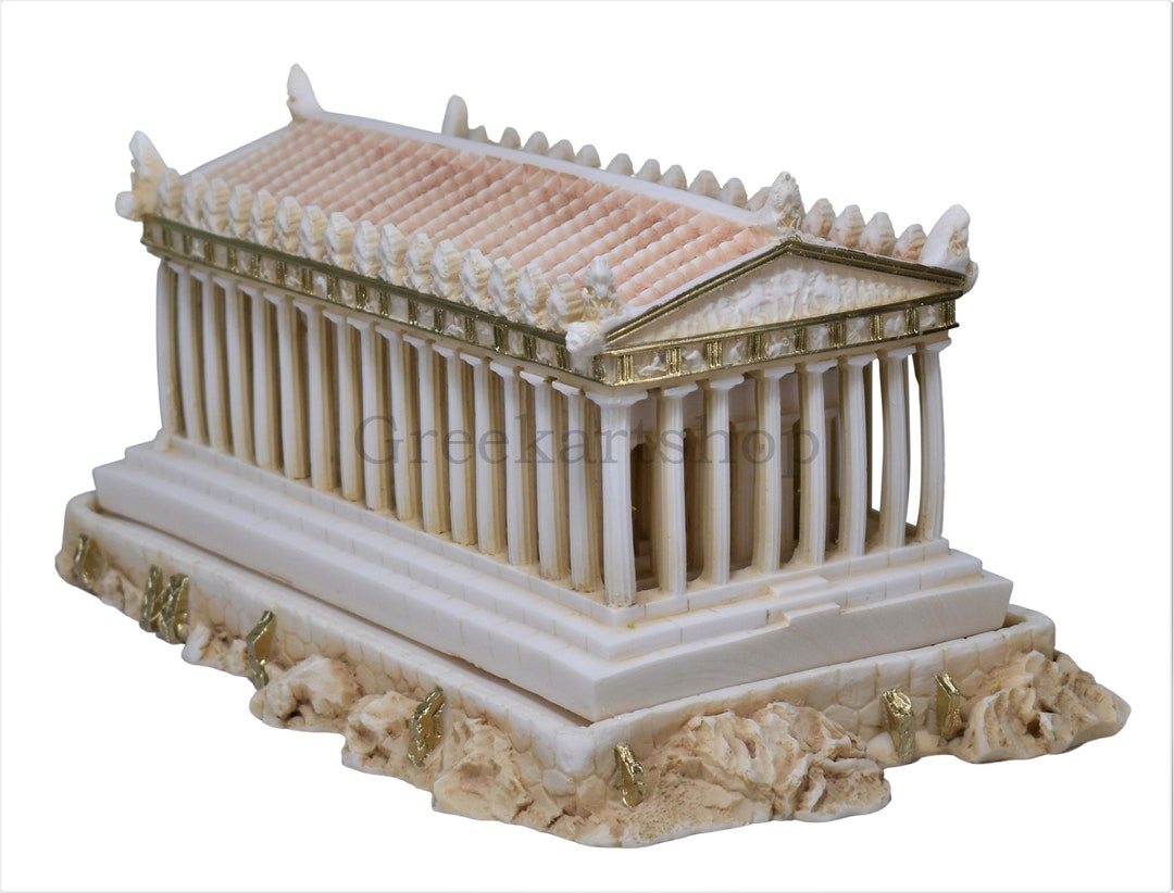 Parthenon Acropolis Athens Athena Temple Greek Cast Marble Sculpture ...