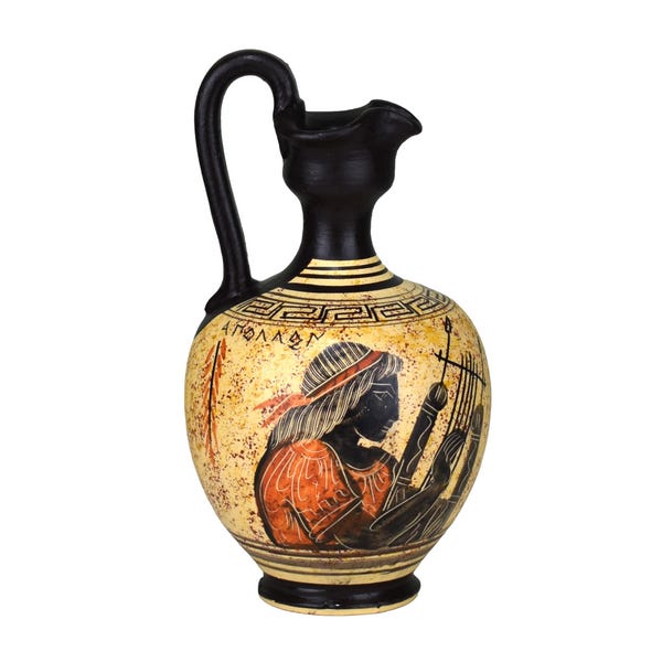 Greek Pottery Apollo - Etsy