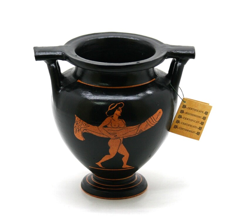 Phallus Krater Ancient Greek Ceramic Vase Pottery Erotic Art - Etsy