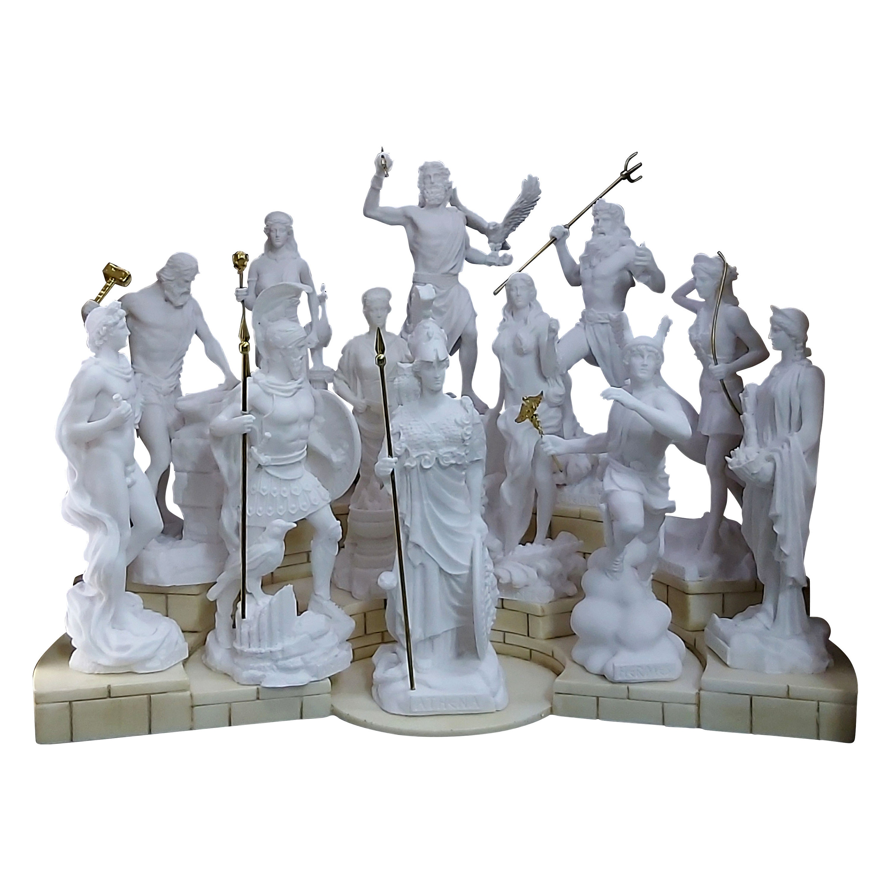 Statue Romam Greeks Gods