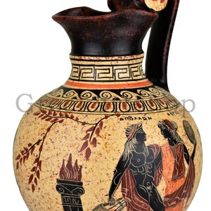 Phaethon Chariot of the Helius Sun Vase Ancient Greek Pottery Ceramic ...