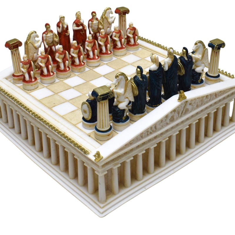 Greek Chess Set - Etsy