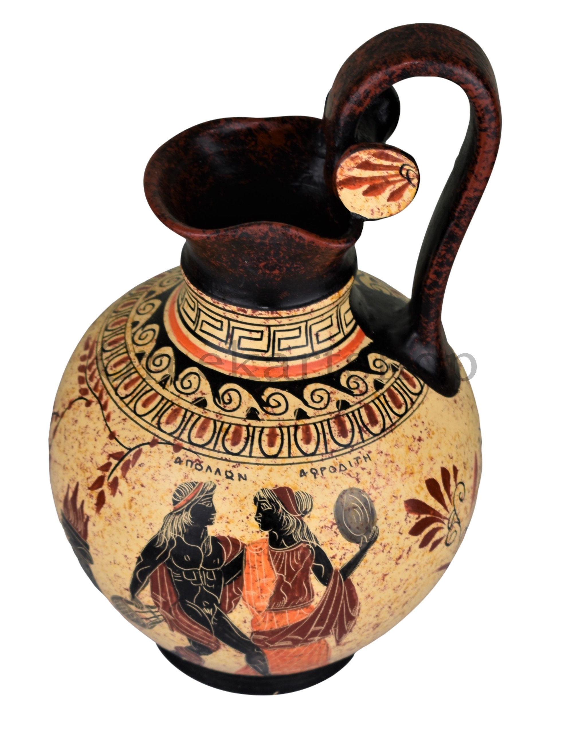 Phaethon Chariot of the Helius Sun Vase Ancient Greek Pottery Ceramic ...