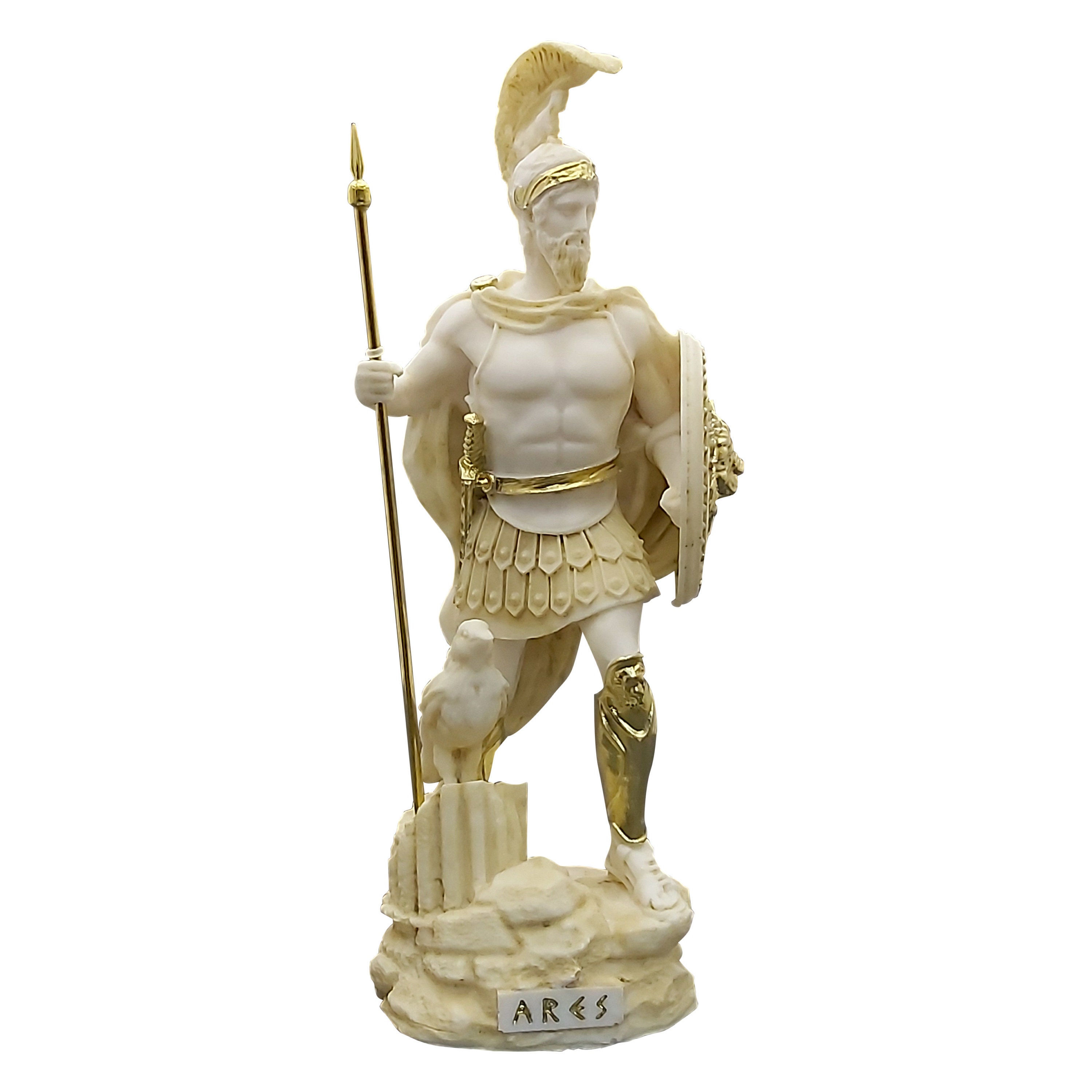 Ares Mars Greek Roman Olympian God of war and courage Statue | Etsy
