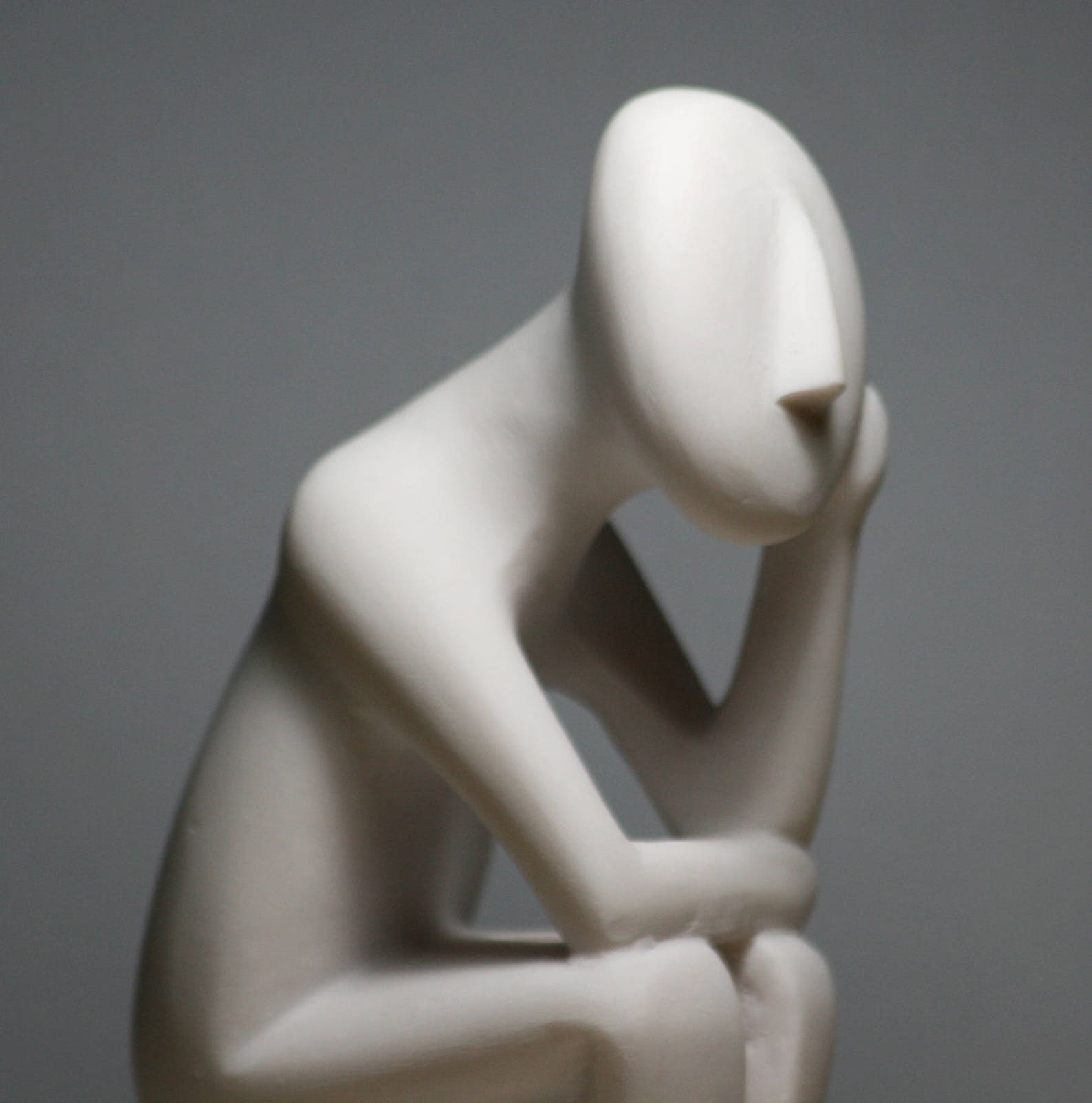 THINKER Cycladic Greek Art Figurine Idol Modern Statue - Etsy